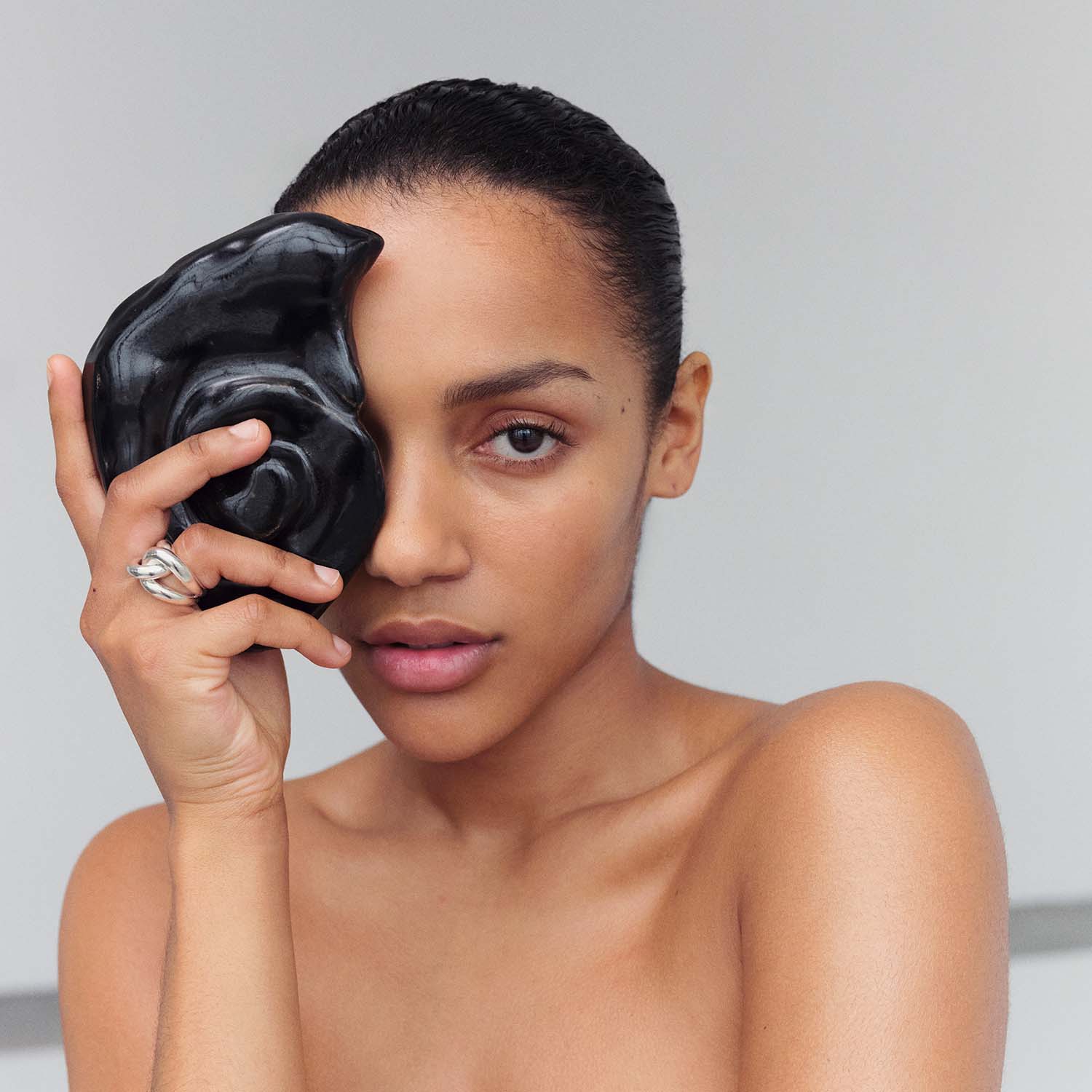 Trine Tuxen Jewelry - Loop Ring - 925 sterling silver - Silver